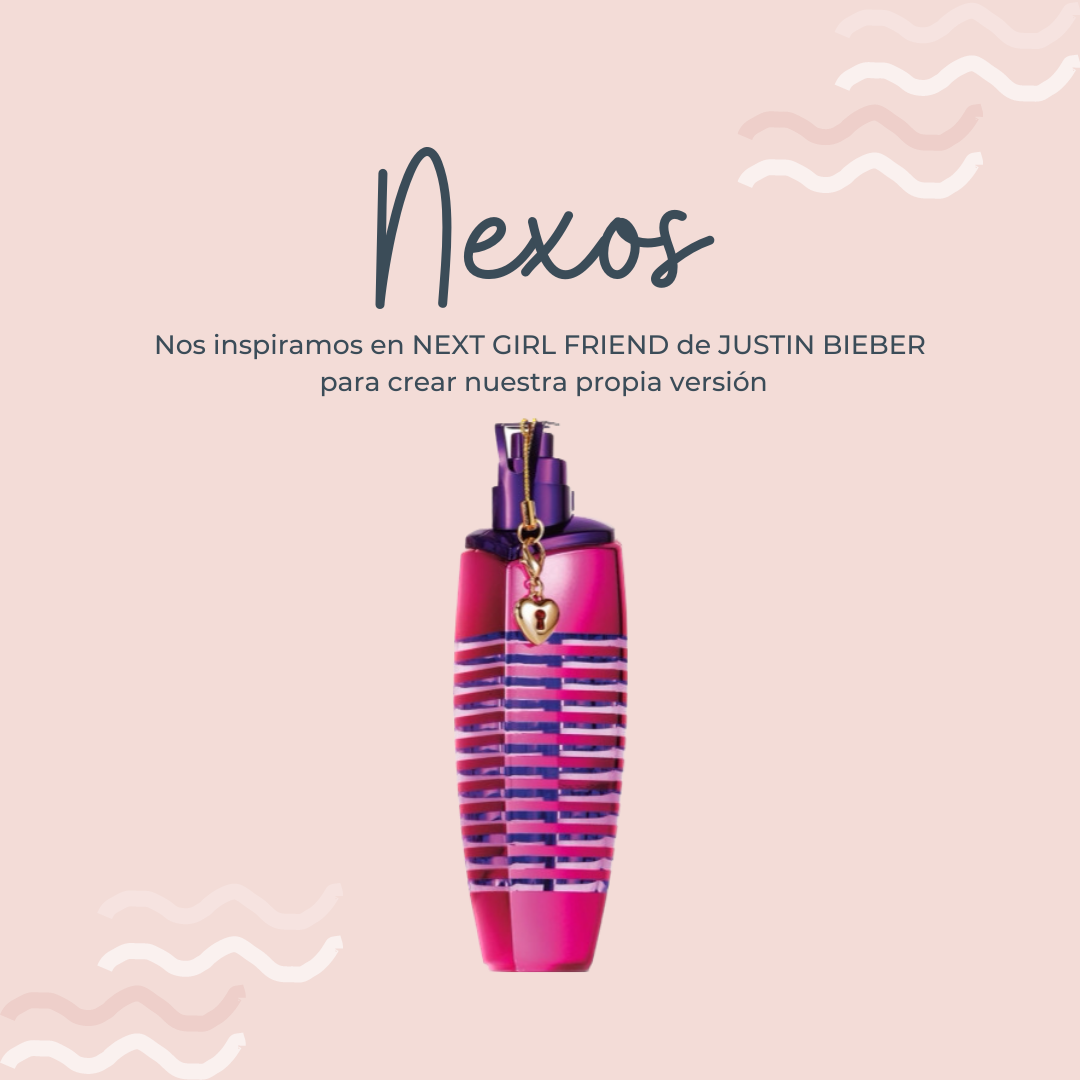 Perfume Nexos inspirado en NEXT GIRLFRIEND de JUSTIN BIEBER'S ...